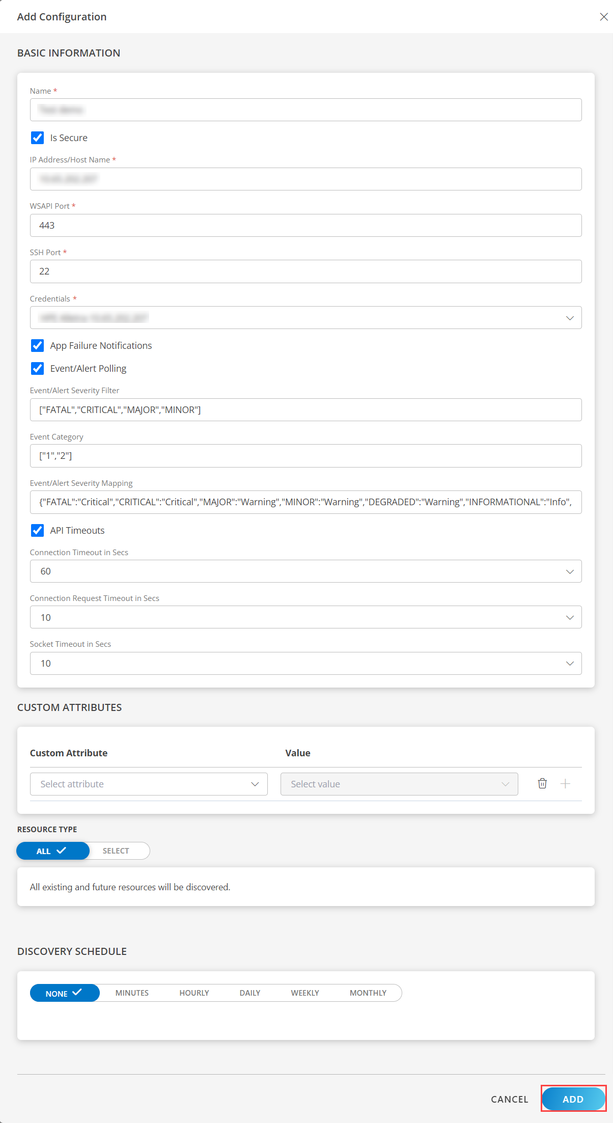 HPE Alletra MP/9000 Series | OpsRamp Documentation